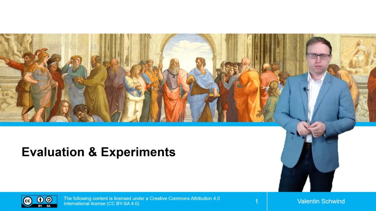 Evaluation & Experiments – HCI Lecture