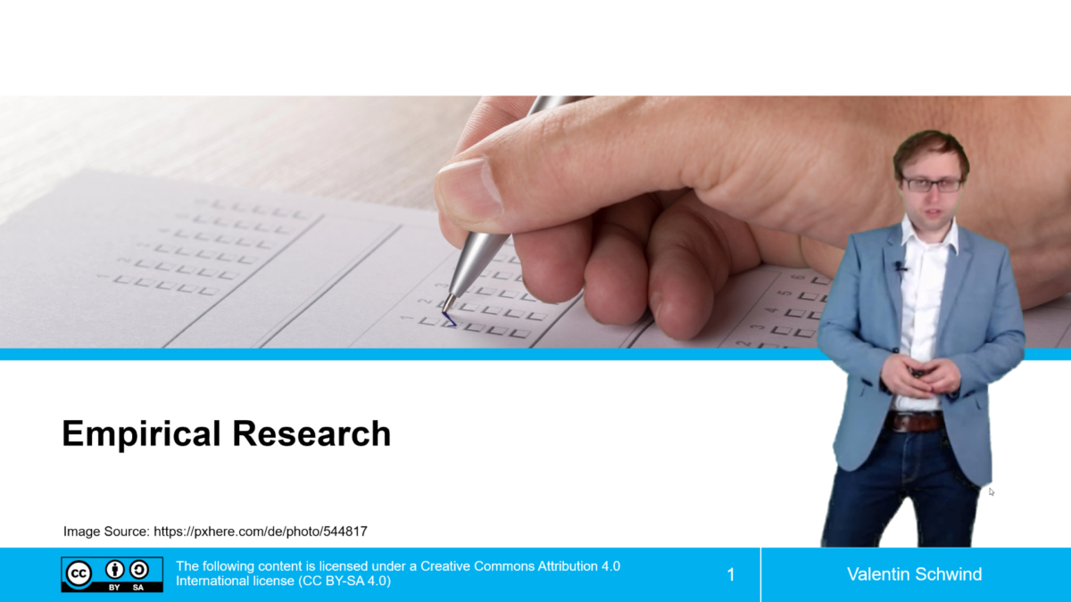 Evaluation & Experiments – HCI Lecture